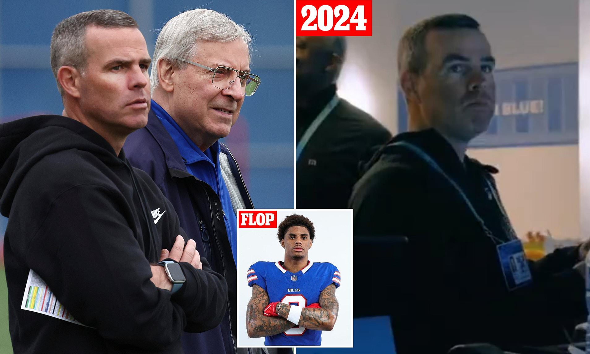 New footage exposes Bills GM after owner said he didn't want to draft ...