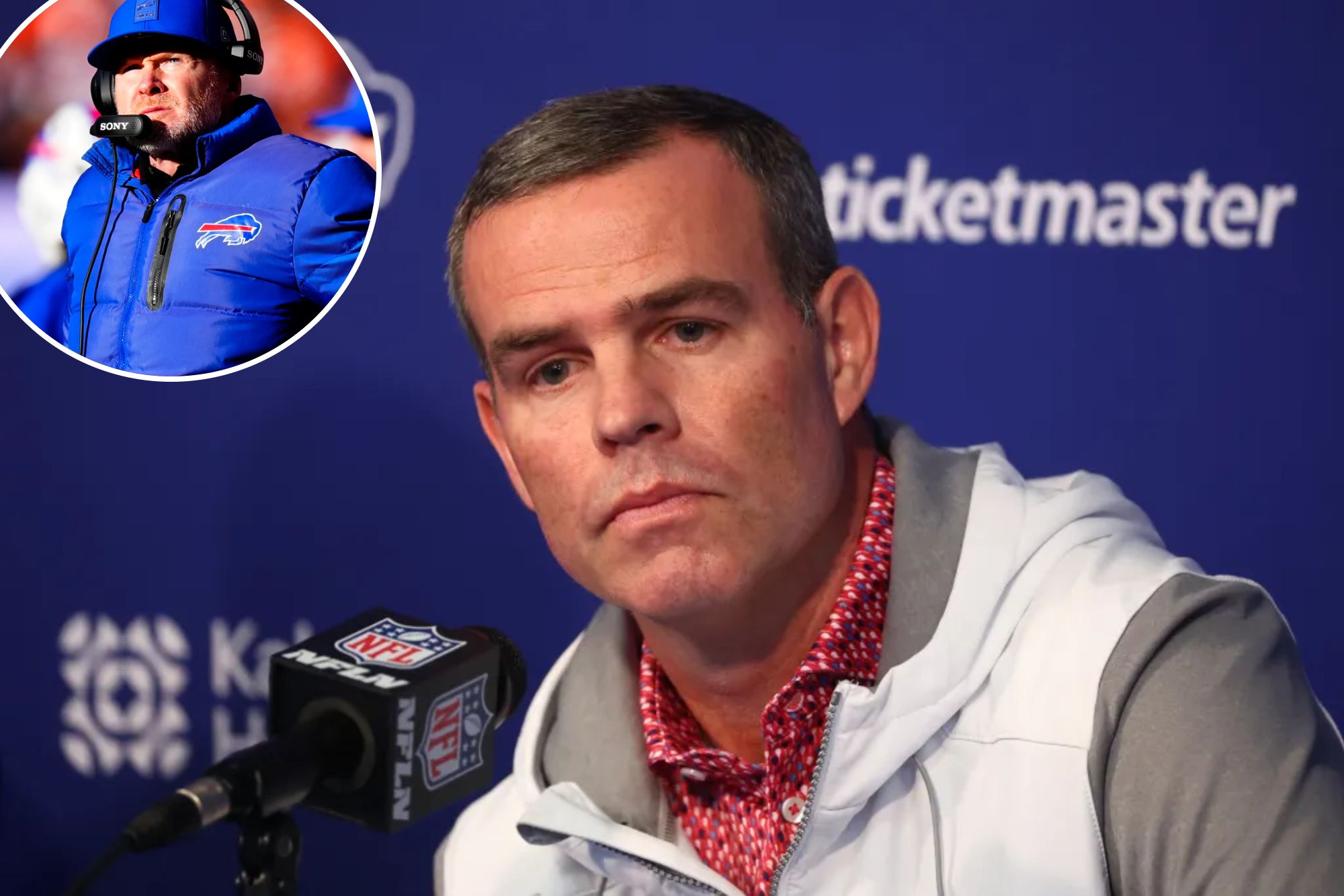Where angry Bills GM Brandon Beane 'draws the line' after firing criticism