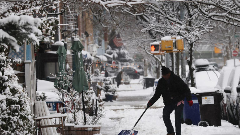 NYC winter storm: When, how much it will snow this weekend