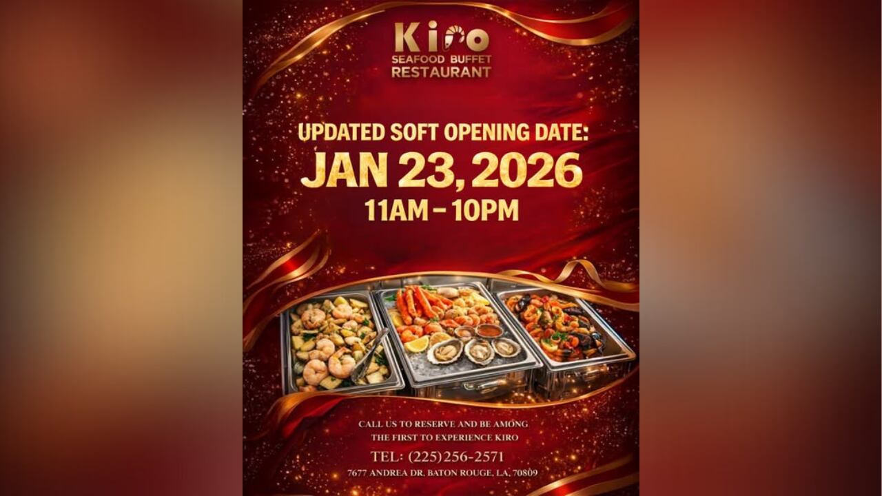 Kiro Seafood Buffet moves up soft opening to Friday