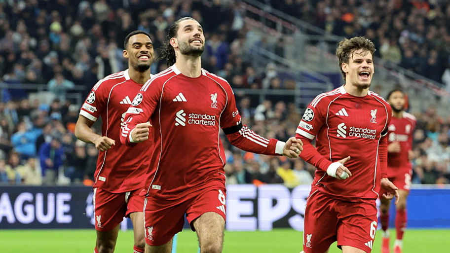 Liverpool player ratings vs. Marseille: Assured performance eases ...