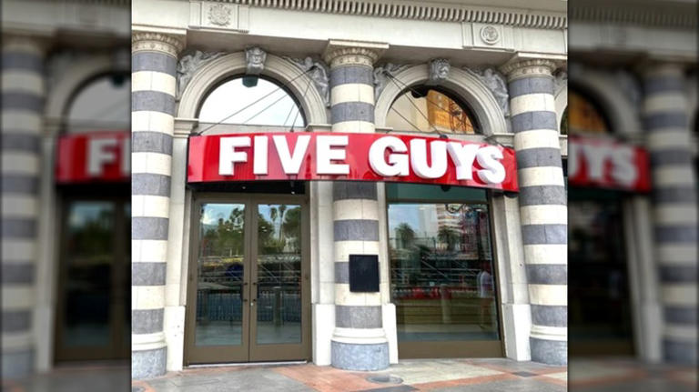 Five Guys' new Las Vegas location has some first-of-their-kind additions