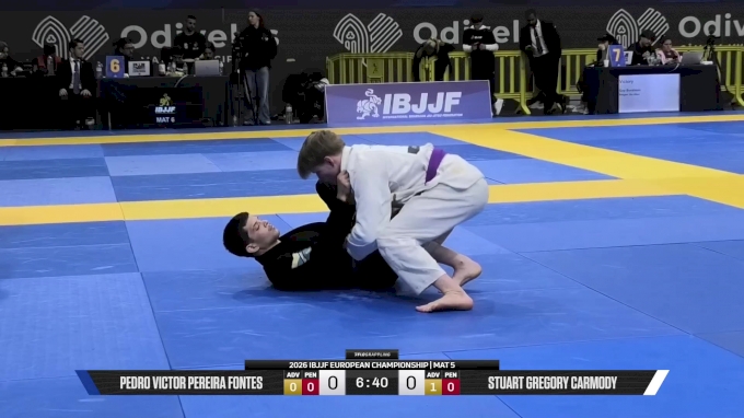 Stuart Gregory Carmody vs Pedro Victor Pereira Fontes 2026 European Jiu ...
