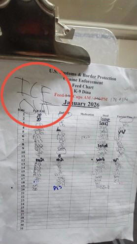 Minneapolis dog kennel worker scribbles anti-ICE message on Border ...