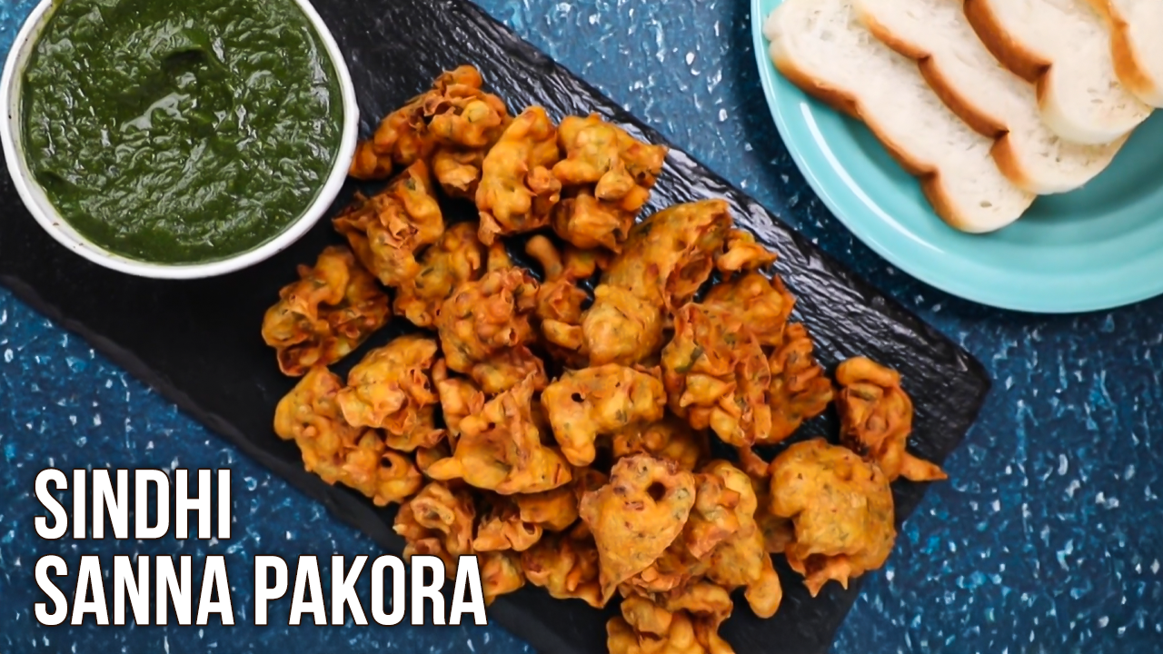 Sindhi style sanna pakoda
