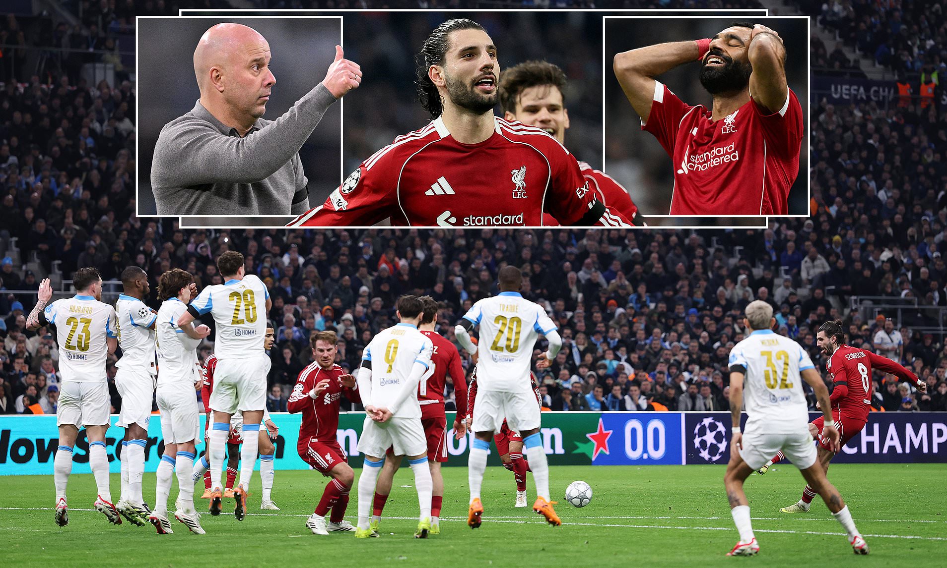 Marseille 0-3 Liverpool: Reds take huge step towards Champions League ...