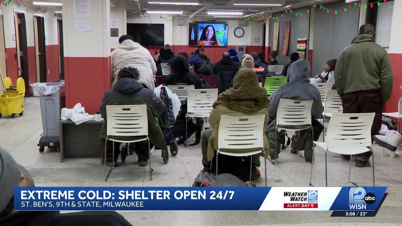 Extended hours for Milwaukee warming shelters during extreme cold