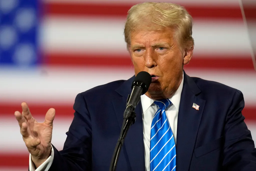 Trump’s very predictable message at Davos