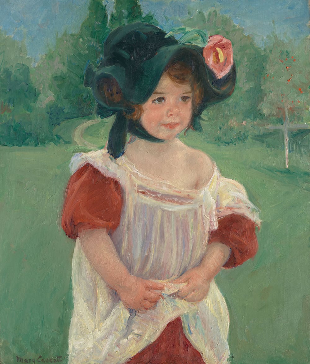 Mary Cassatt's 'Spring' captures child's fleeting moment