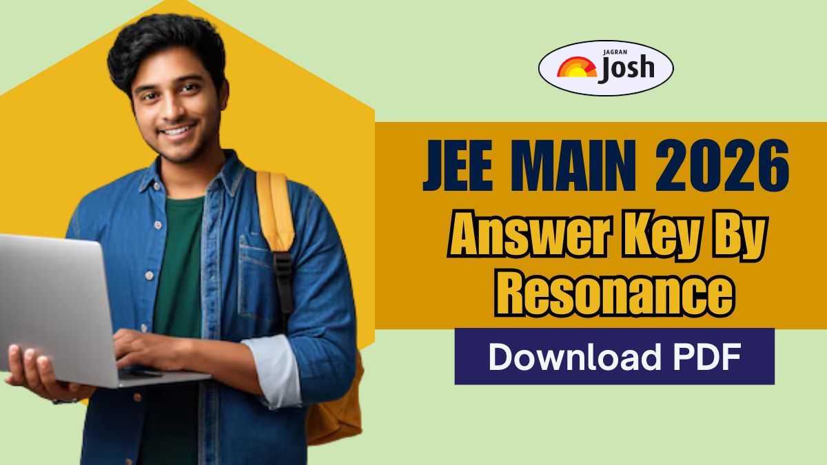 JEE Main 2026 answer key by Resonance (session 1): Download shift-wise PDF