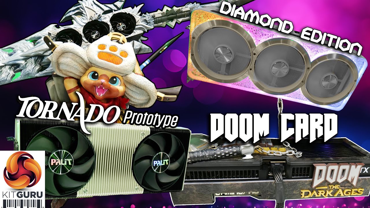 Computex 2025: Palit's metal RTX 5090 concept needs to happen