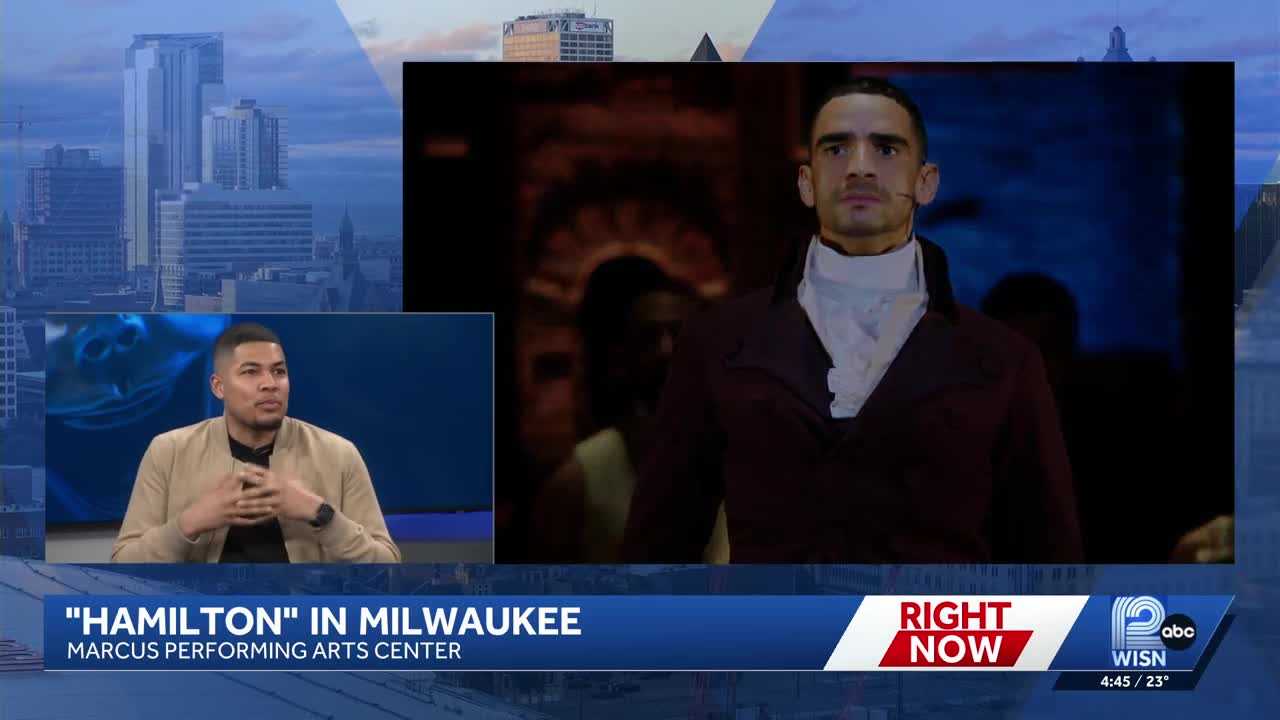 'Hamilton' opens at Marcus Performing Arts Center