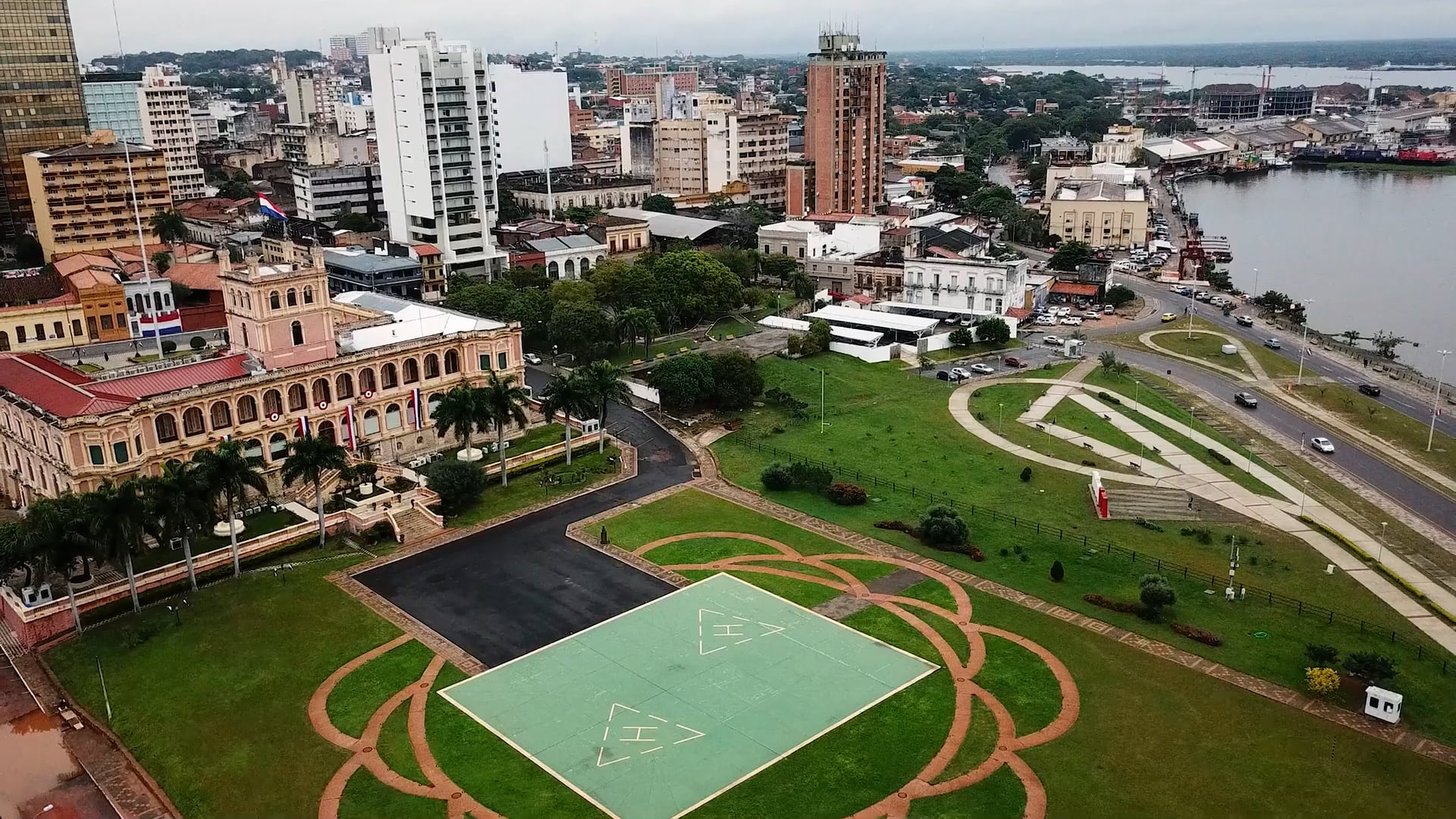Asunción, Paraguay: Drone Tour en huvudstads förvandling
