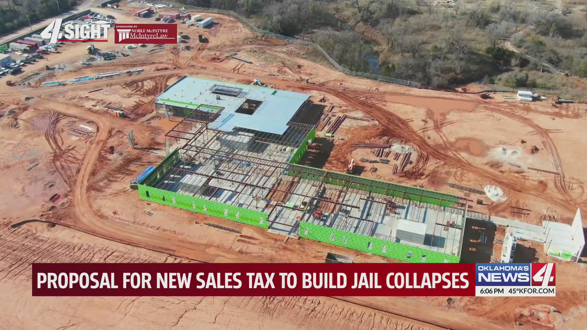 Proposal for new sales tax to build jail collapses