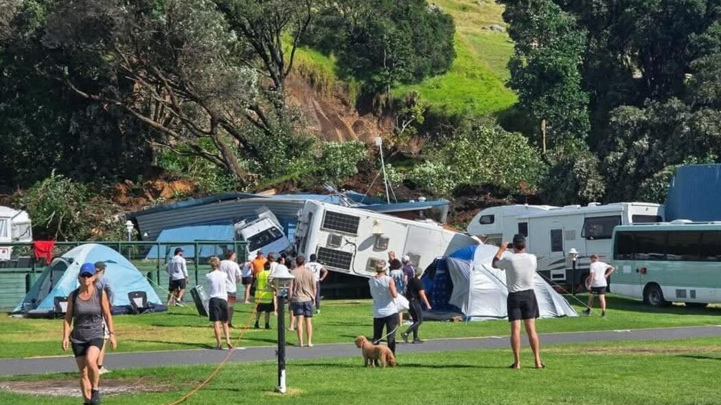 Several people missing after landslide hits Mount Maunganui campground ...