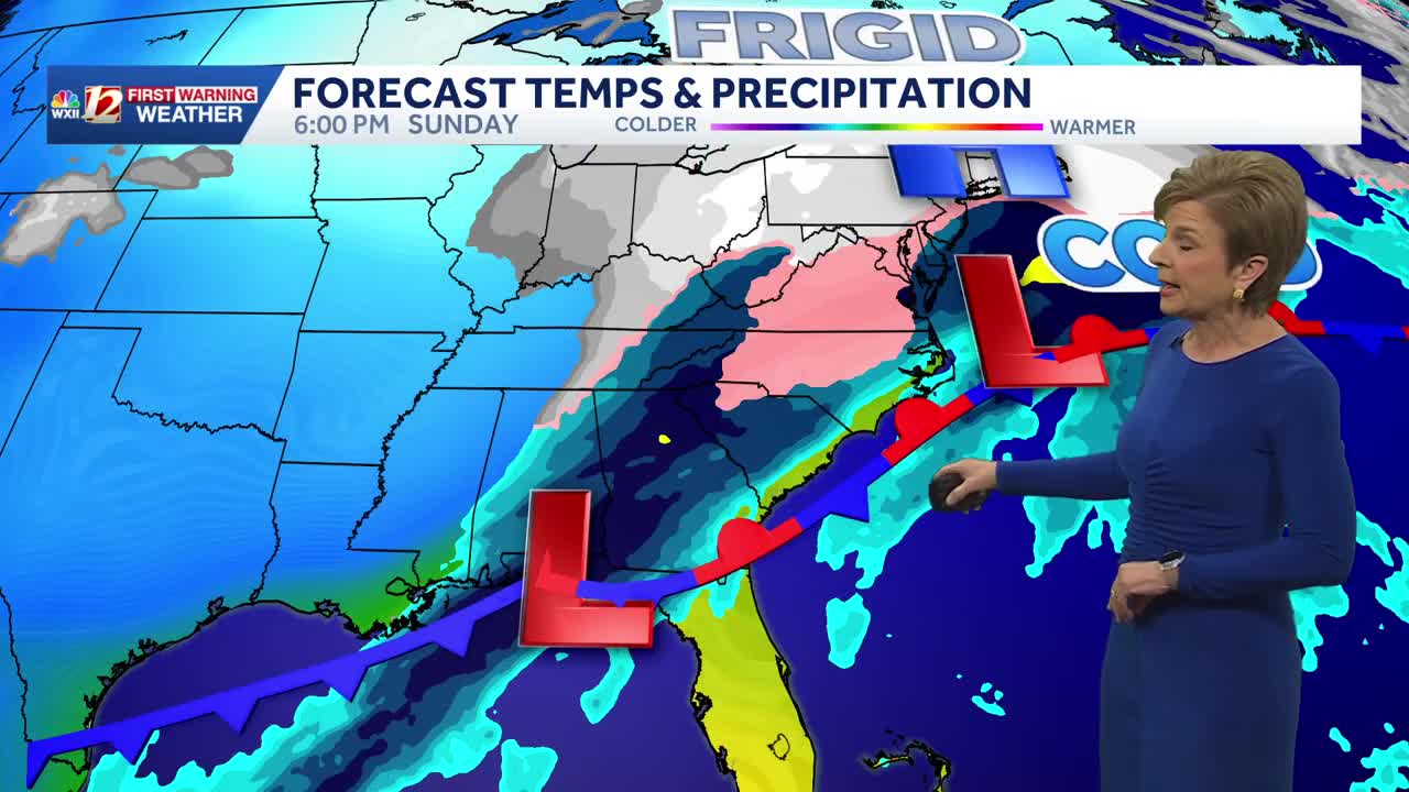 Winter storm watch for the weekend