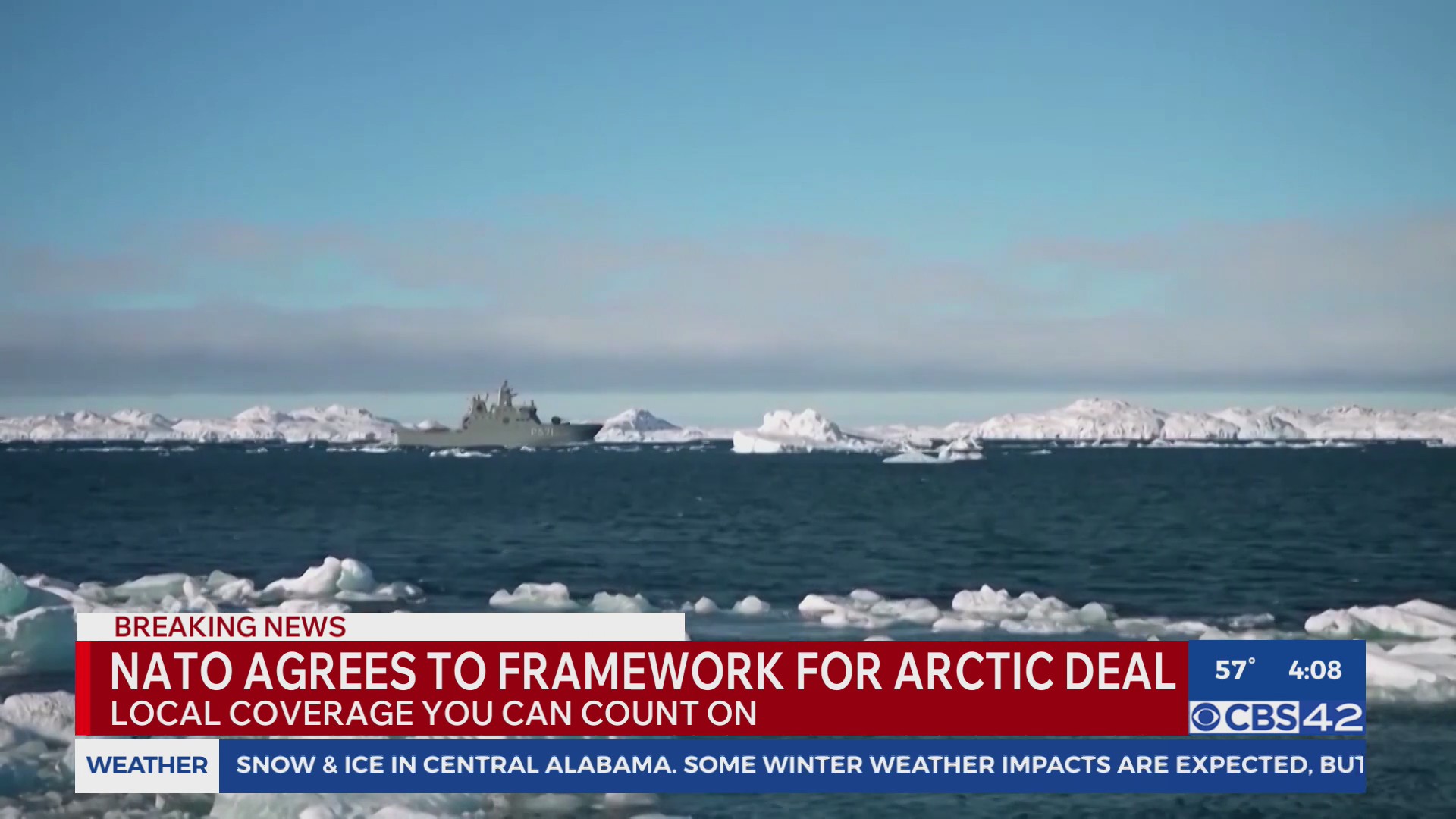 NATO agrees to framework for Arctic deal
