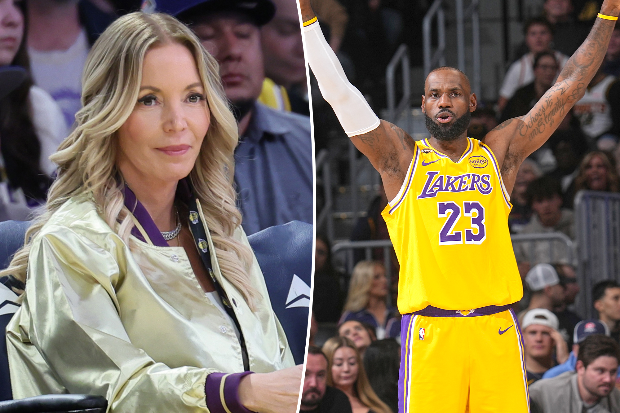 Jeanie Buss responds to explosive LeBron James report: 'Just not true'