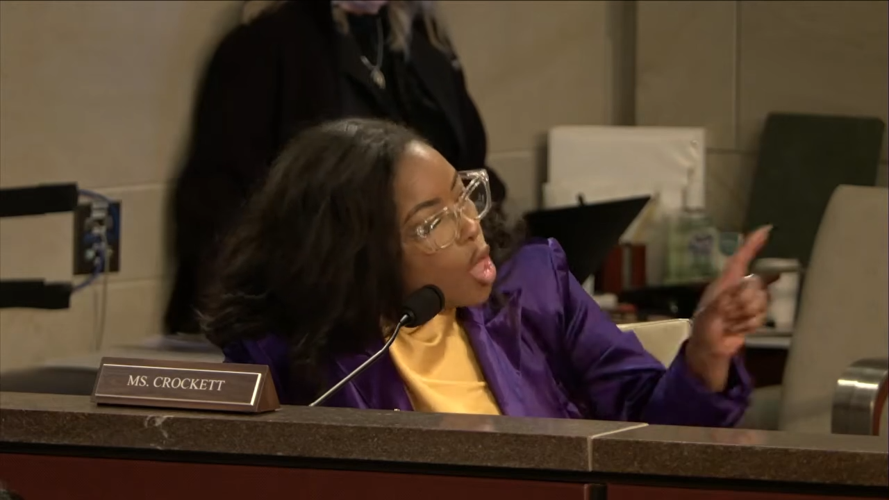 Jasmine Crockett calls out GOP colleagues on their hypocrisy: 'You only ...