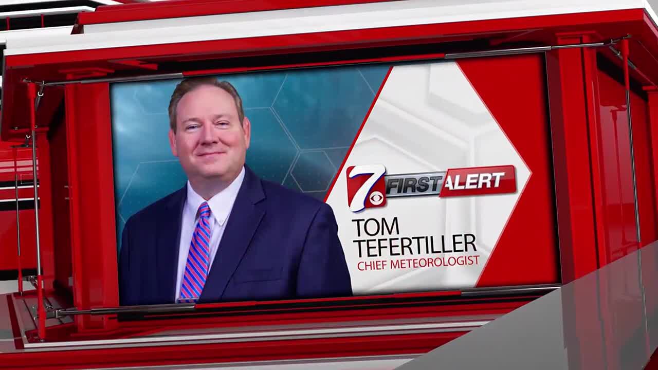 Severe weather kit with Chief Meteorologist Tom Tefertiller