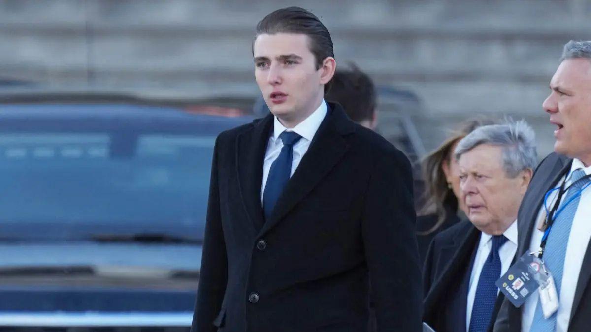 Barron Trump 'saved a woman's life' after witnessing her getting ...