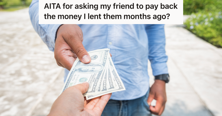 Friend helps a struggling friend in a tight money situation, but then ...