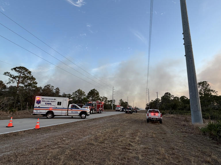 Highlands County officials monitor smoke from wildfire, prescribed burns