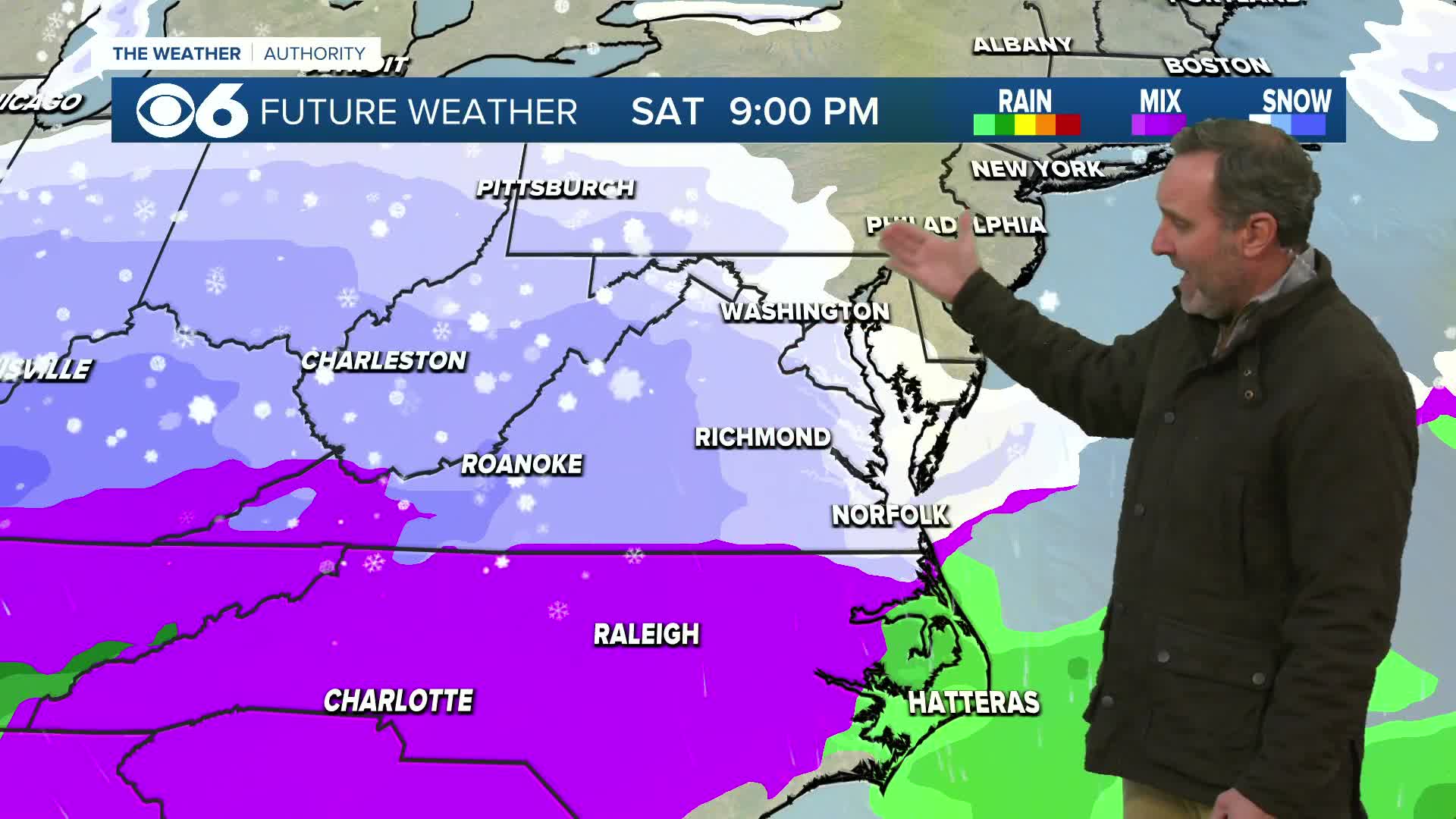 Zach's Wednesday evening wx update