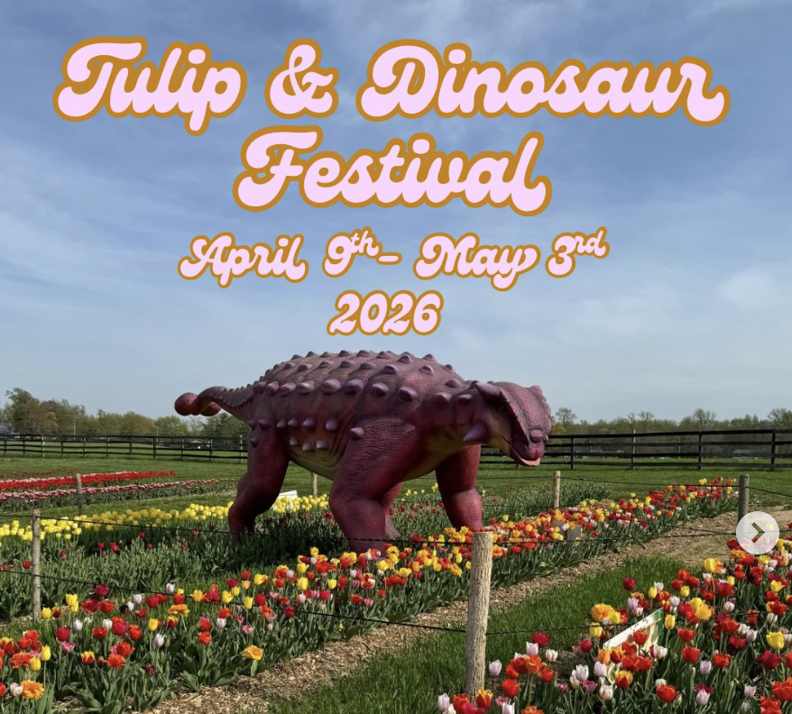 Annual tulip & dinosaur festival, NJ