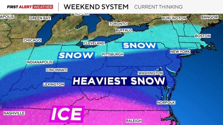 How much snow will Pittsburgh get this weekend? It's too early to tell ...