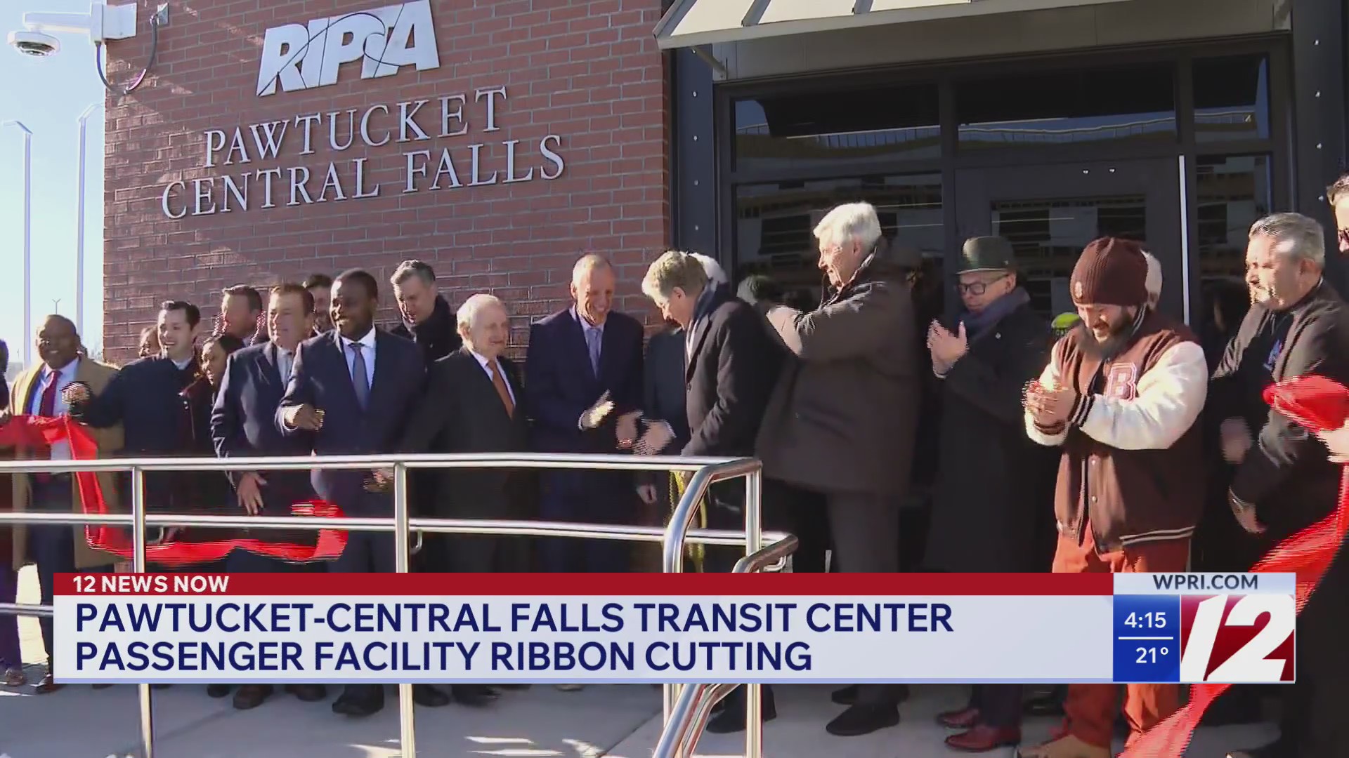 New RIPTA passenger facility opens in Pawtucket