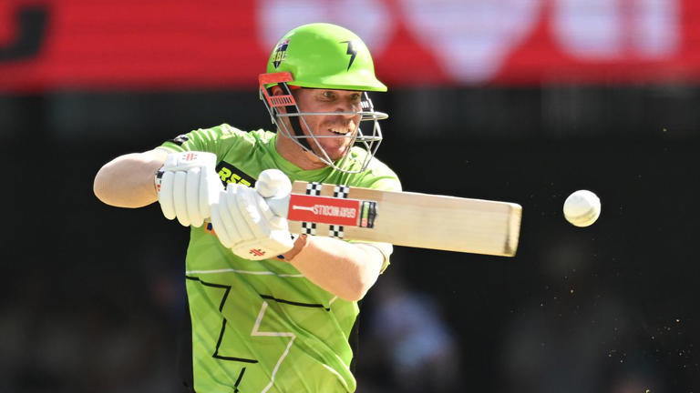 Warner named captain in BBL team of tournament