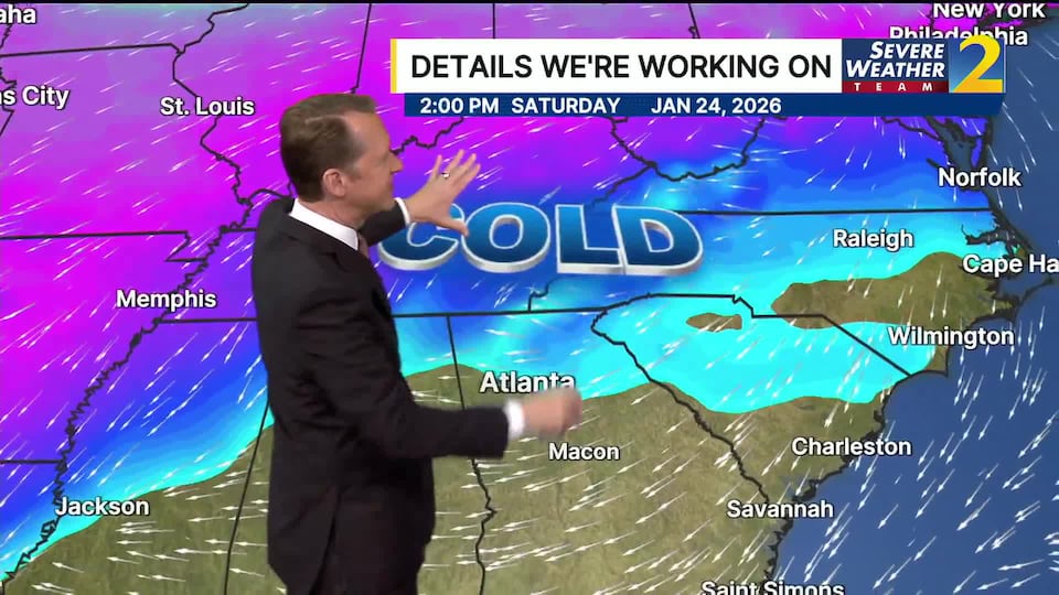 Winter storm this weekend coming into focus