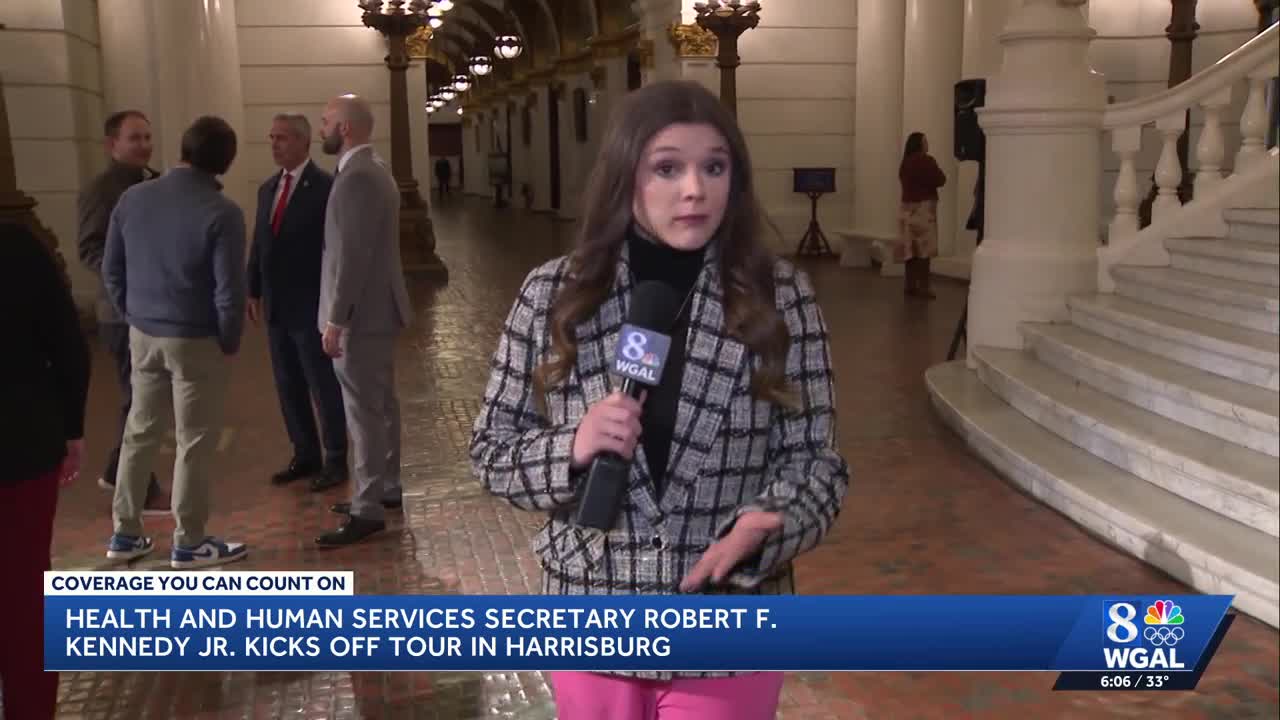 RFK Jr. kicks off 'Take Back Your Health' tour in Pennsylvania