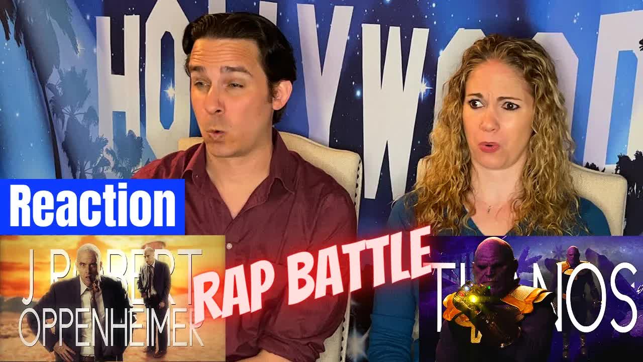 Epic Rap Battles of History Thanos vs J Robert Oppenheimer reaction