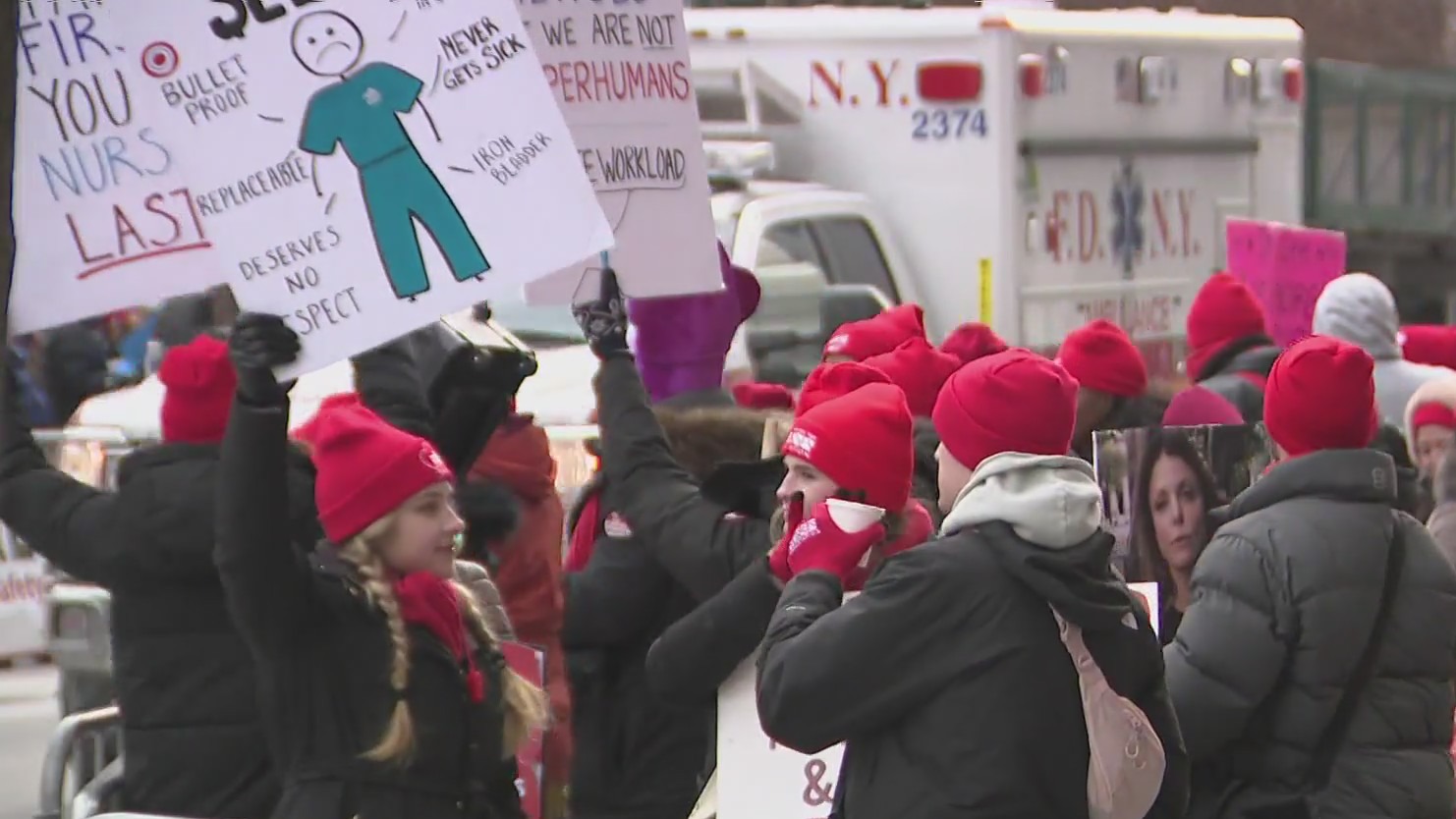 NYC nurses and hospitals set to negotiate after 10 days of strike