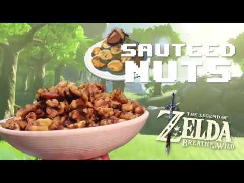 ZELDA BREATH OF THE WILD: How to Make Sauteed Nuts