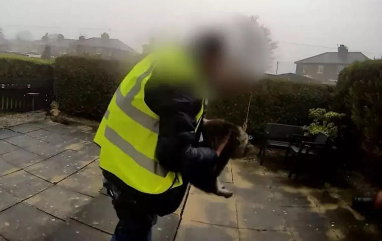 Was für eine dreiste Aktion: Amazon-Bote tut es vor laufender Kamera