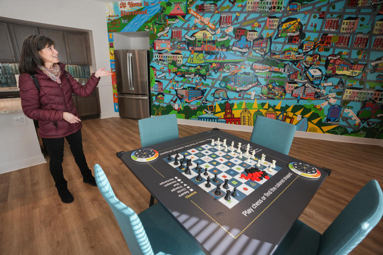 Educational play spaces were built at two North Philly affordable ...