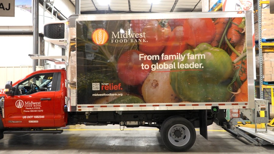 Peoria food bank receives $118K grant for new refrigerated truck