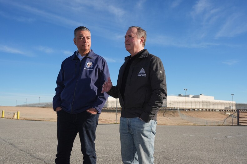 California’s newest ICE center has 1,400 detainees. What Adam Schiff ...