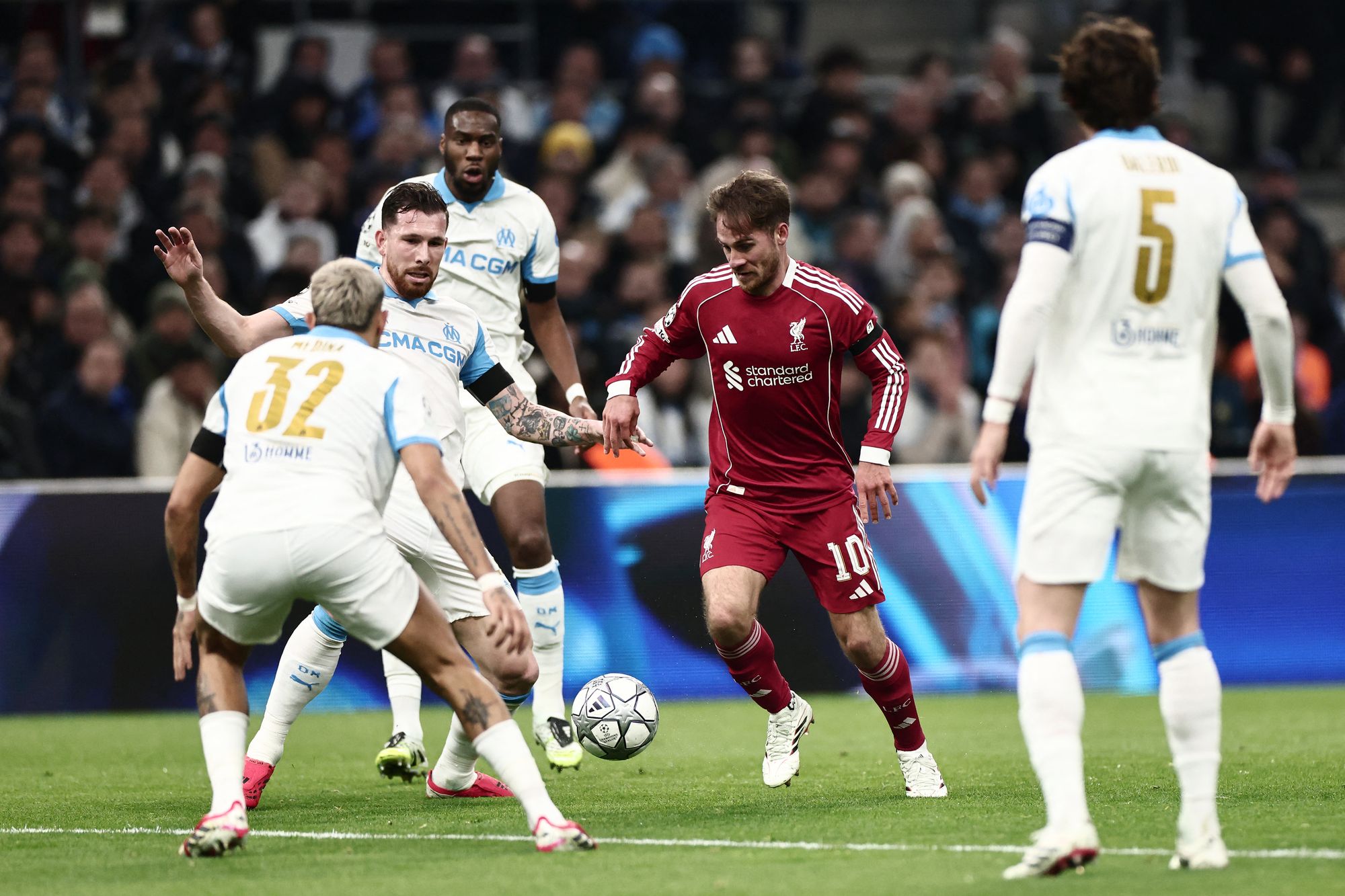 Impressive Liverpool notch vital win at Marseille in Champions League