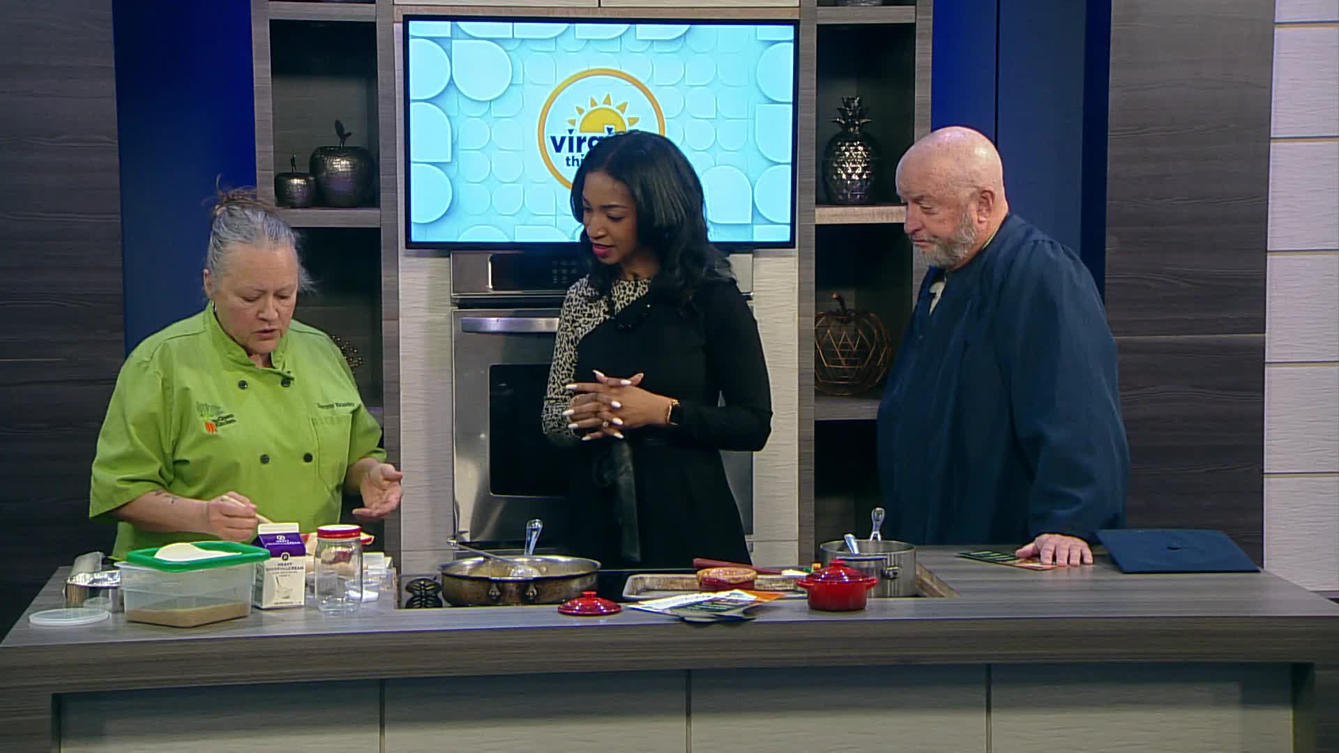 Chef Tammy Brawley’s homemade oyster pot pie