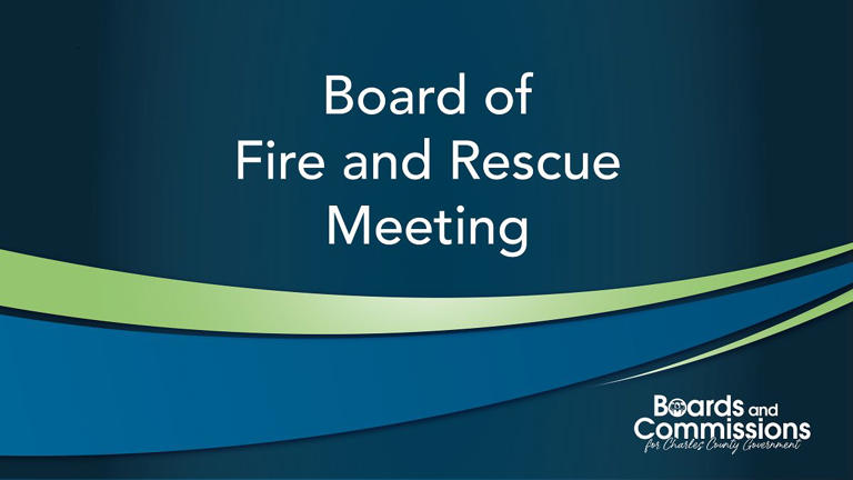 Charles Co. fire board elects officers, approves requests
