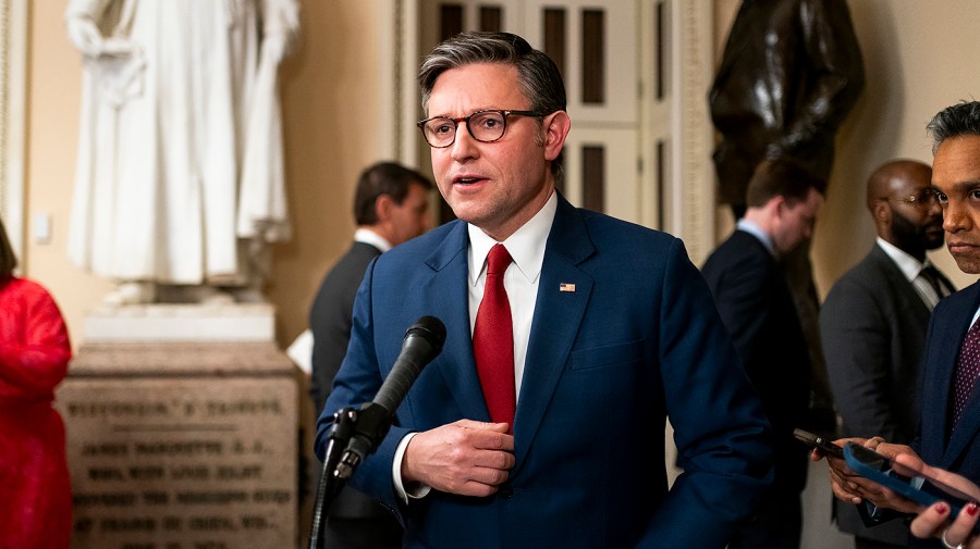 US House Speaker Mike Johnson defers endorsement in Louisiana Senate ...