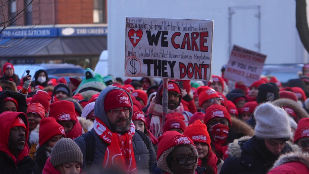 Striking NYC nurses, hospitals set to resume negotiations Thursday