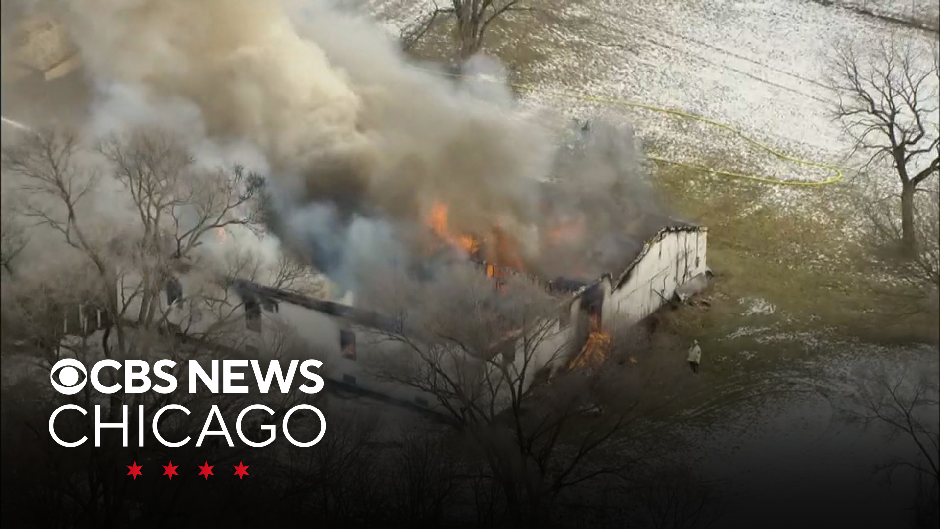 Fire crews battle blaze at Ford Heights church