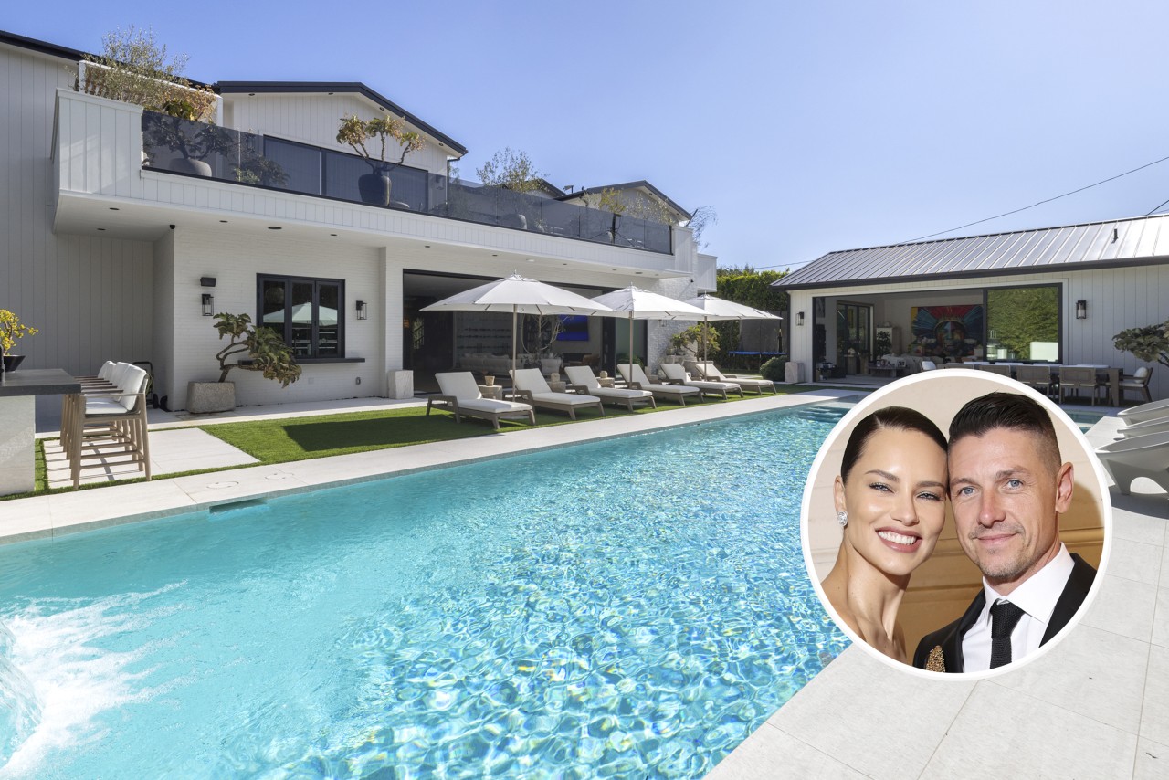 Brazilian supermodel Adriana Lima sells her LA home for $12.96 million
