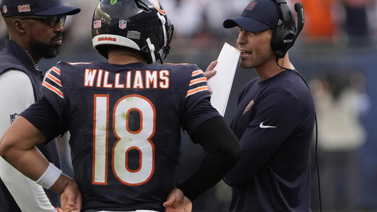 Bears’ Ben Johnson firmly stamps Caleb Williams as his guy