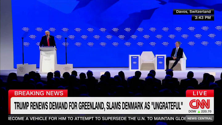 Confused Trump, 79, forgets his job in bizarre Davos speech